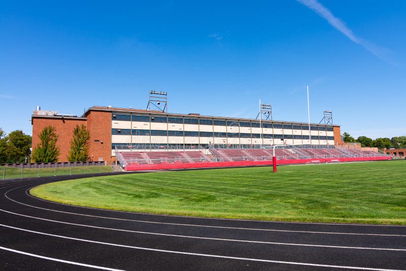 High School track editorial image. Image of illinois - 158003445