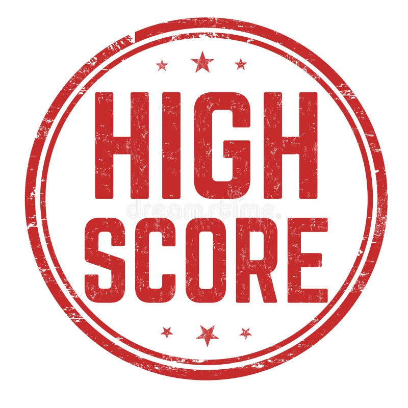 High score icon stock vector. Illustration of marked - 102865013