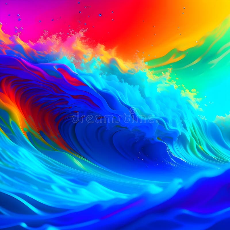 Dripping Waves Stock Illustrations – 295 Dripping Waves Stock ...