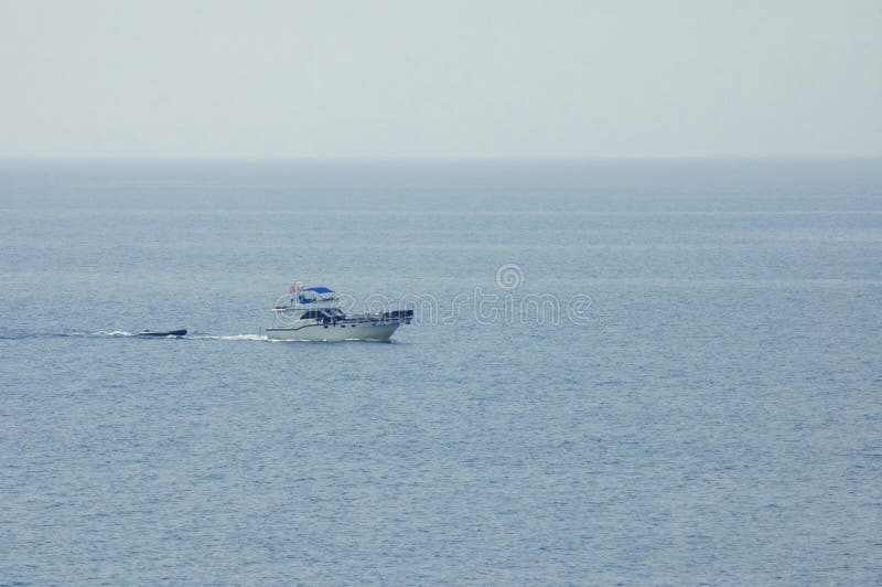 On the high seas stock photo. Image of motorboat, tourism - 4298068
