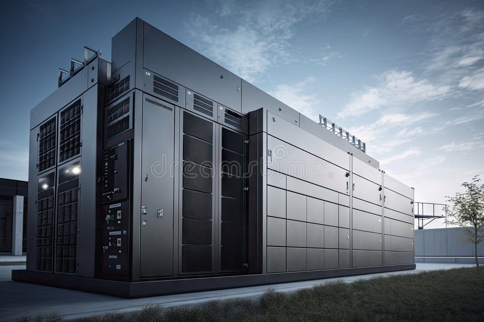 High-security Data Center with Hardened Exterior and Security System ...