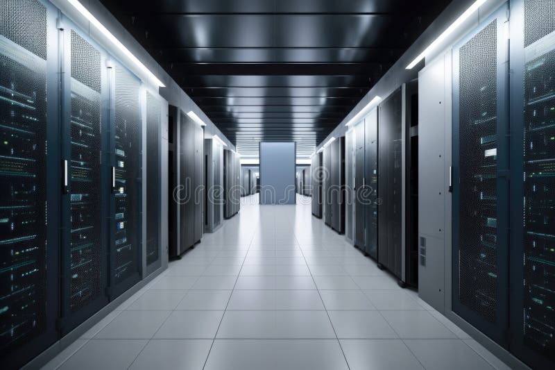 High-security Data Center, with Layers of Physical and Digital Security ...