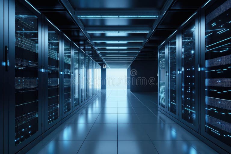 High-security Data Center, with Layers of Physical and Digital Security ...