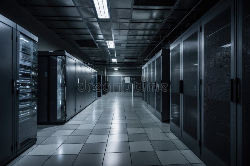 High-security Data Center with State-of-the-art Surveillance System and ...