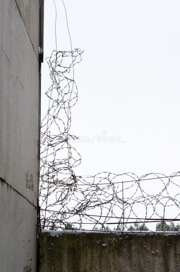 High security prison stock image. Image of military, guard - 18133945