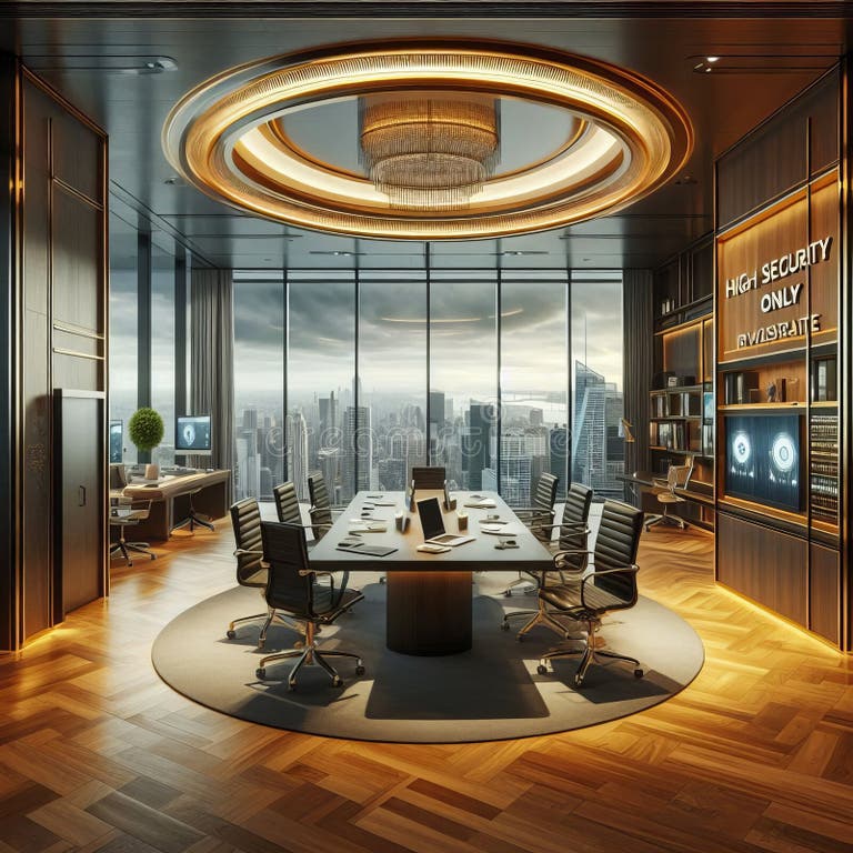 High Security Workspace Accessible only To Privileged Members Fe Stock ...