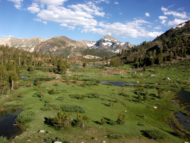 High Sierra stock image. Image of landscape, lake, california - 394235