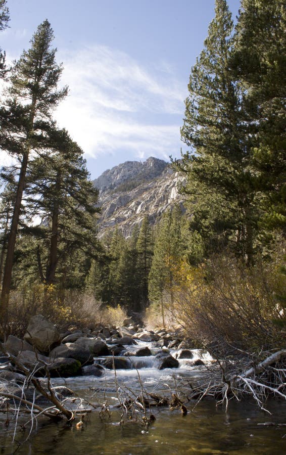 High Sierra creek stock photo. Image of autumn, nature - 1076174