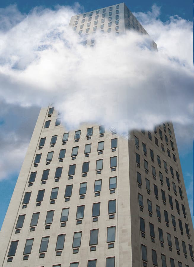 High skyscraper stock image. Image of dwellings, flats - 20181735