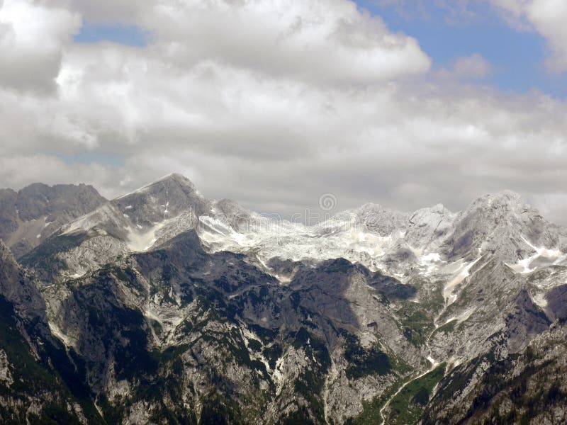 High Slovenian mountains stock image. Image of planina - 51921521