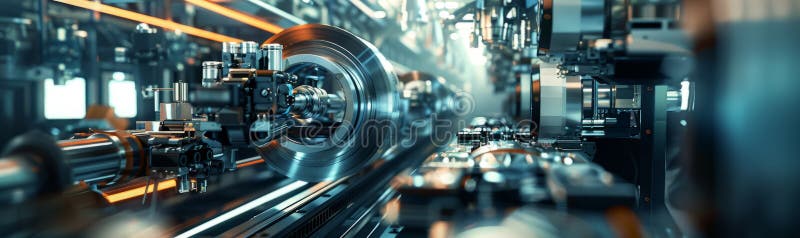 A High-speed Automotive Assembly Line with Robots and Precision Tools ...