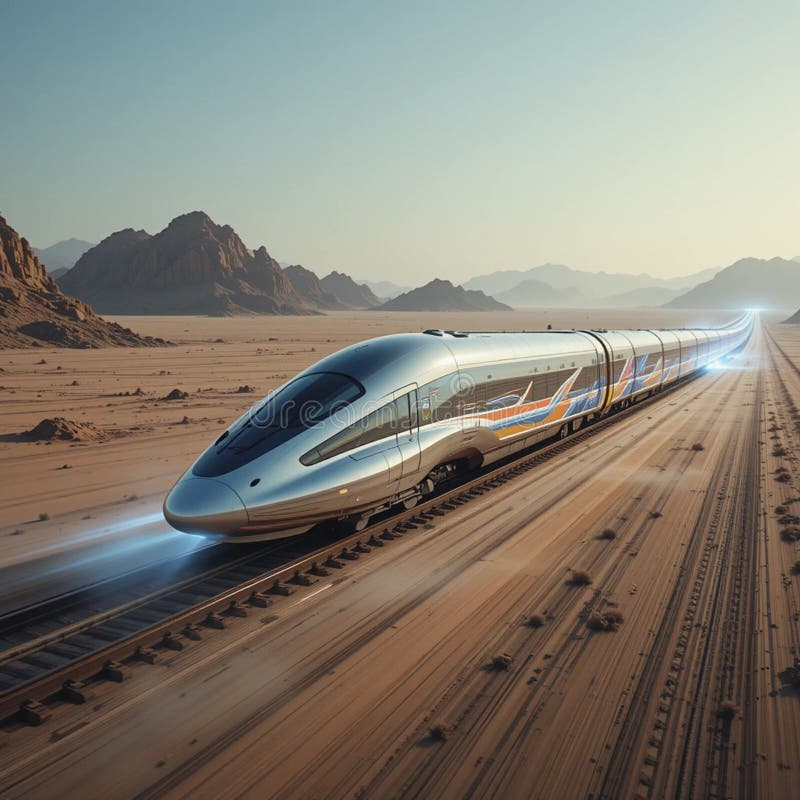 A High-speed Bullet Train Powered by Antimatter Gliding through a ...