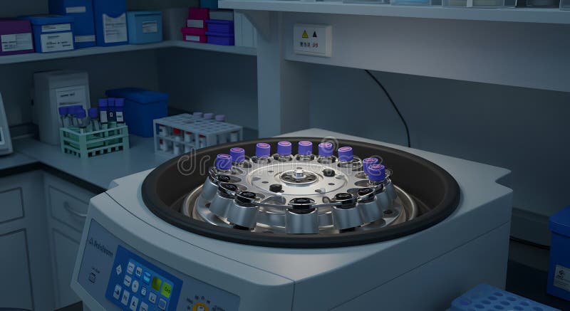 High-Speed Centrifuge in Modern Laboratory Setting: Biomedical Research ...