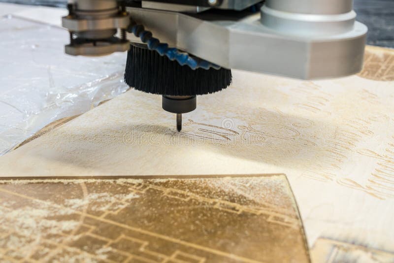 High Speed CNC Milling Machine. Stock Photo - Image of head, automation ...