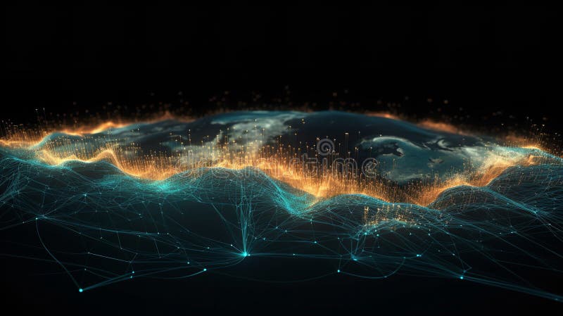 The High-Speed Connectivity of 5G Networks Stock Illustration ...