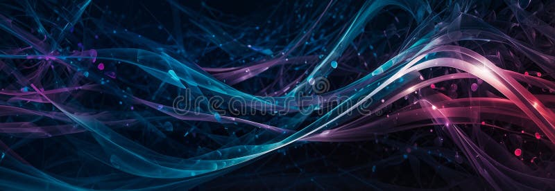 High-Speed Data Flow: Electronic Lines, Technology Background Wallpaper ...