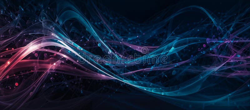 High-Speed Data Flow: Electronic Lines, Technology Background Wallpaper ...