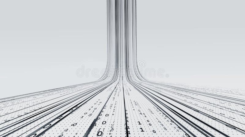 High-speed Data Transfer. Big Data Visualization, Internet Technology ...