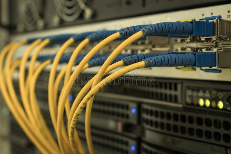 High-speed Data Transfer in a Fiber-optic Network. Communication ...