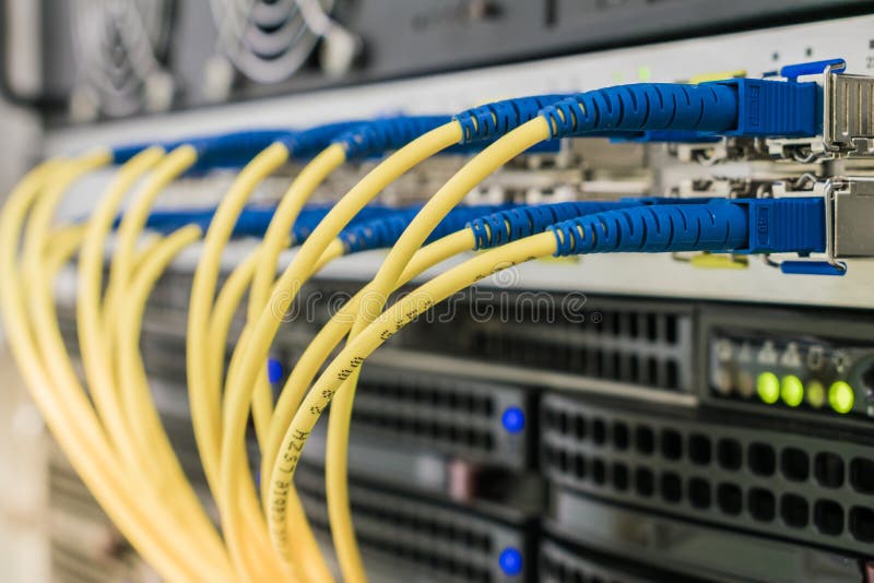 High-speed Data Transfer in a Fiber-optic Network. Communication ...