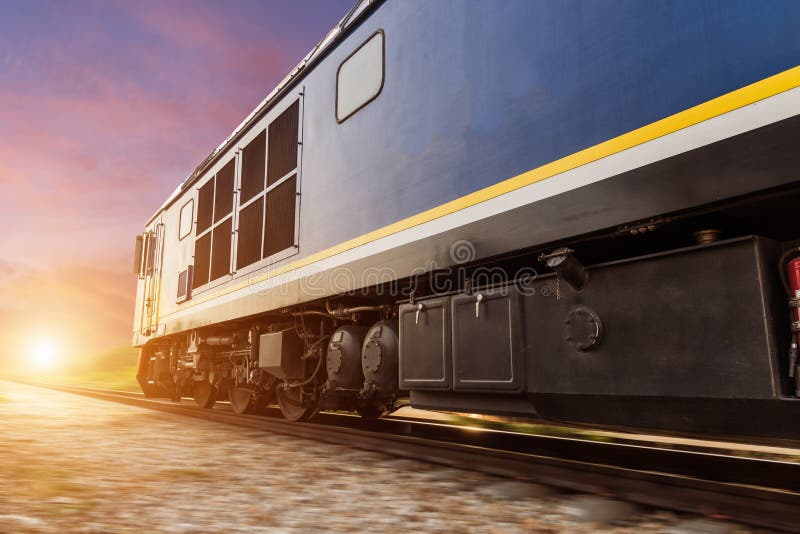 High speed diesel train stock photo. Image of metro, industry - 73169406