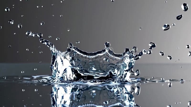 A High-speed Dynamic Motion of a Water Splash in Mid-air with Detailed ...