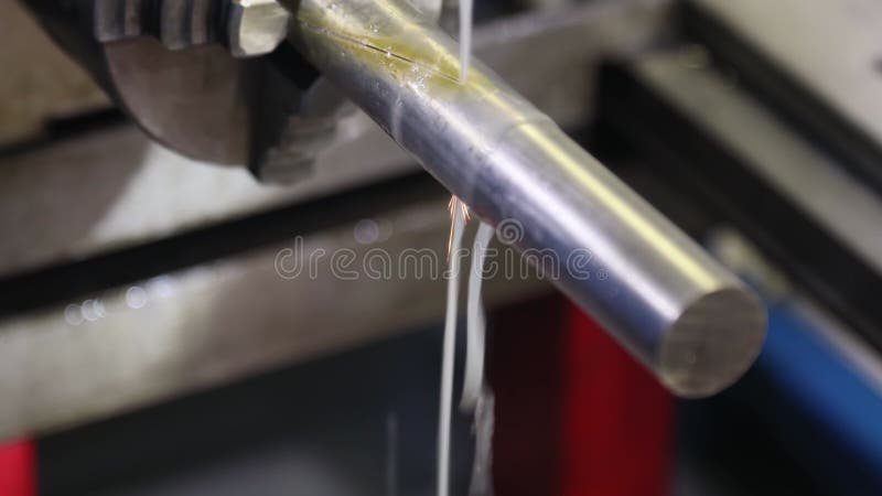 High-speed Electric Erosion Wire-cutting Machine with Cnc Stock Footage ...