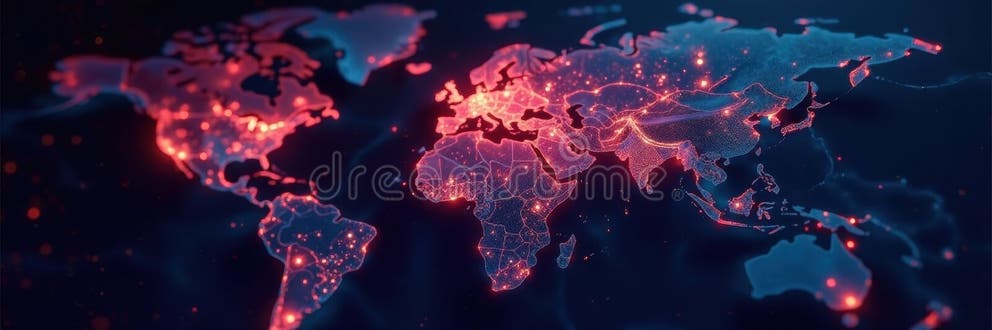 High Speed Email Transmission, Worldwide Connectivity, Internet ...