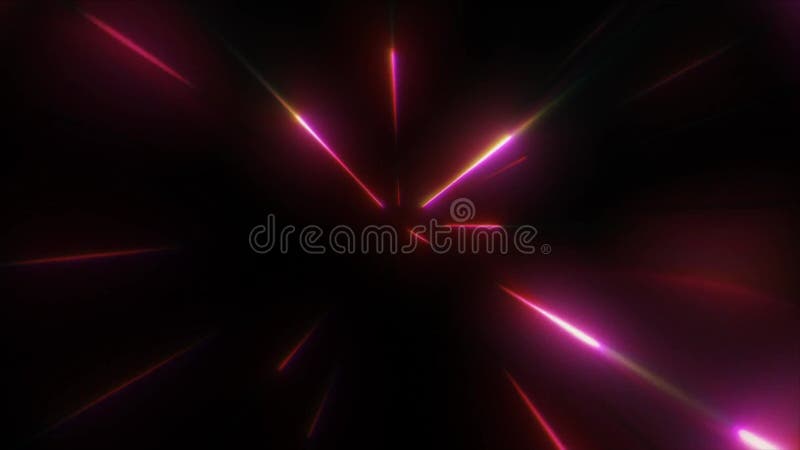 High Speed Flying Lines 3d Animation with Grain Effect. Stock Video ...