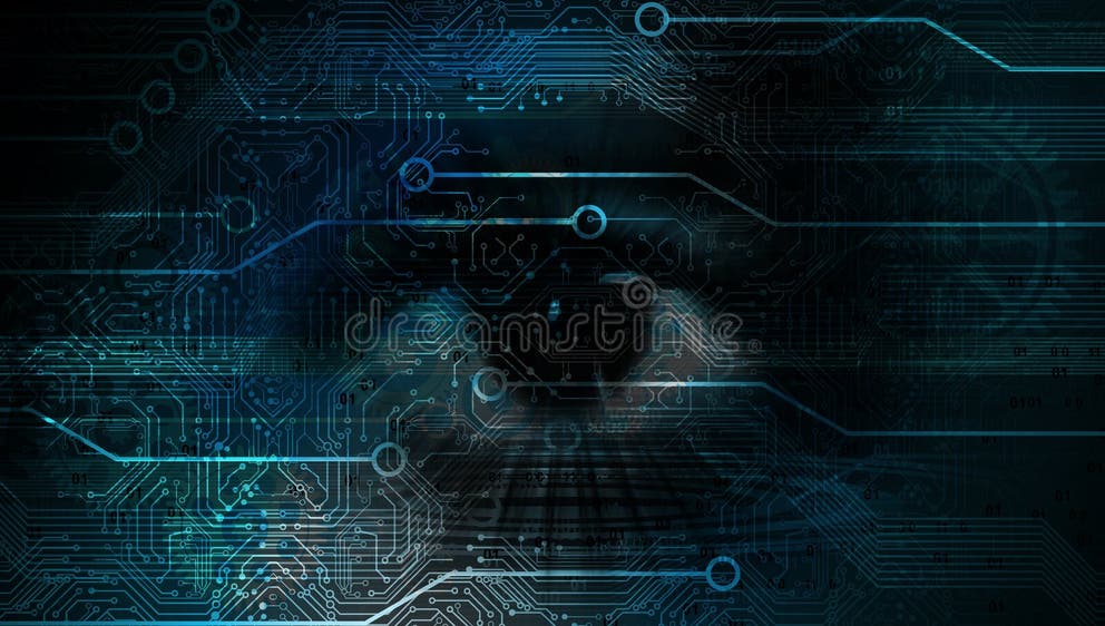 High Speed. Hi-tech. Abstract Technology Background Concept.Speed ...