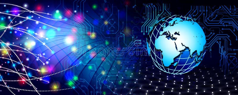 High Speed. Hi-tech. Abstract Technology Background Concept.Speed ...