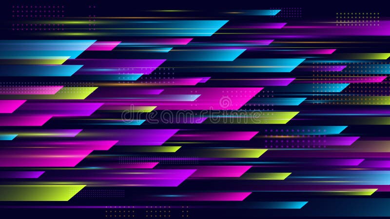 High Speed. Hi-tech. Abstract Technology Background Stock Vector ...