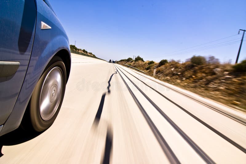 High Speed At Highway Picture. Image: 5844586