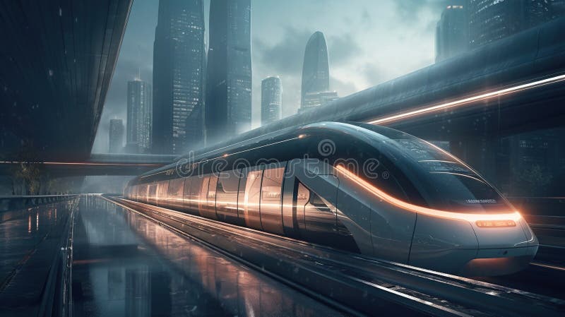 A High-speed Hyperloop Train Demonstrates Its Power while Speeding ...