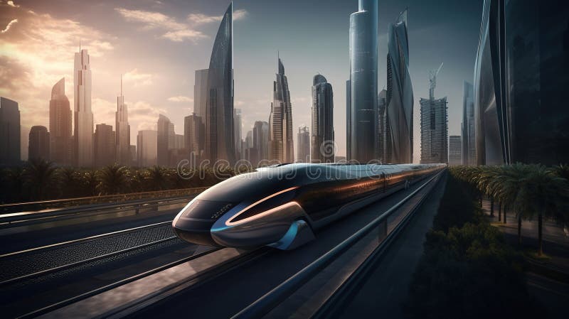A High-speed Hyperloop Train Demonstrates Its Power while Speeding ...