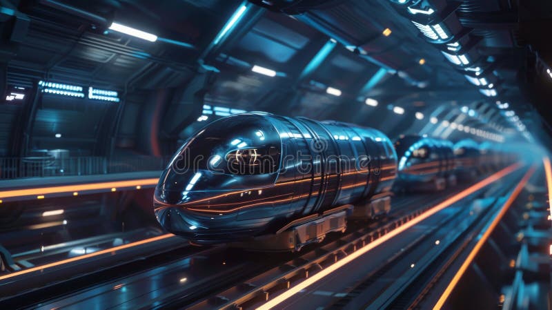 Highspeed Hyperloop Transportation Systems Drastically Reducing Travel ...