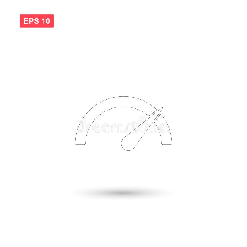 High Speed Icon Vector Design Isolated 6 Stock Vector - Illustration of ...