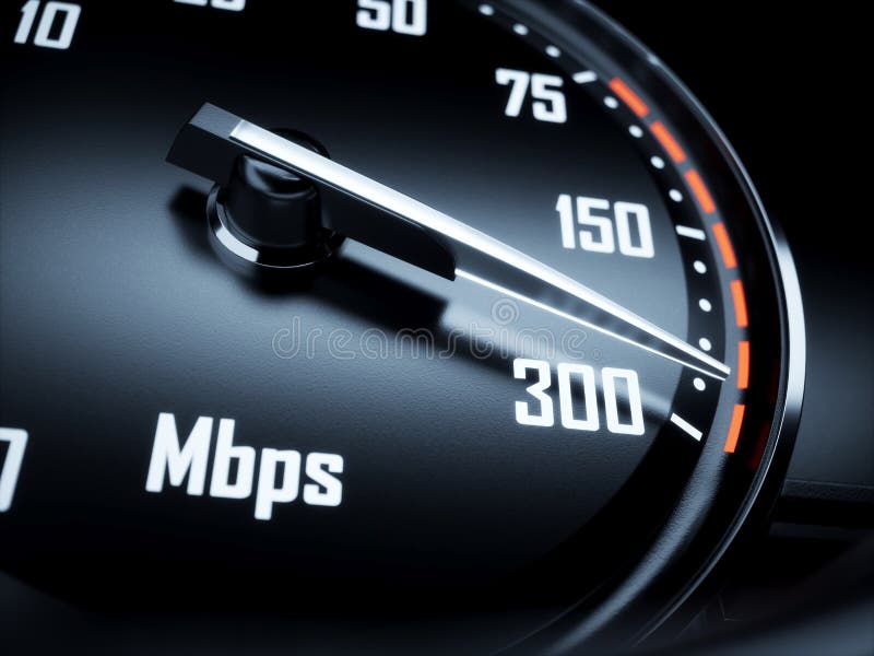 High Speed Internet Connection Speedometer and Internet Connection ...