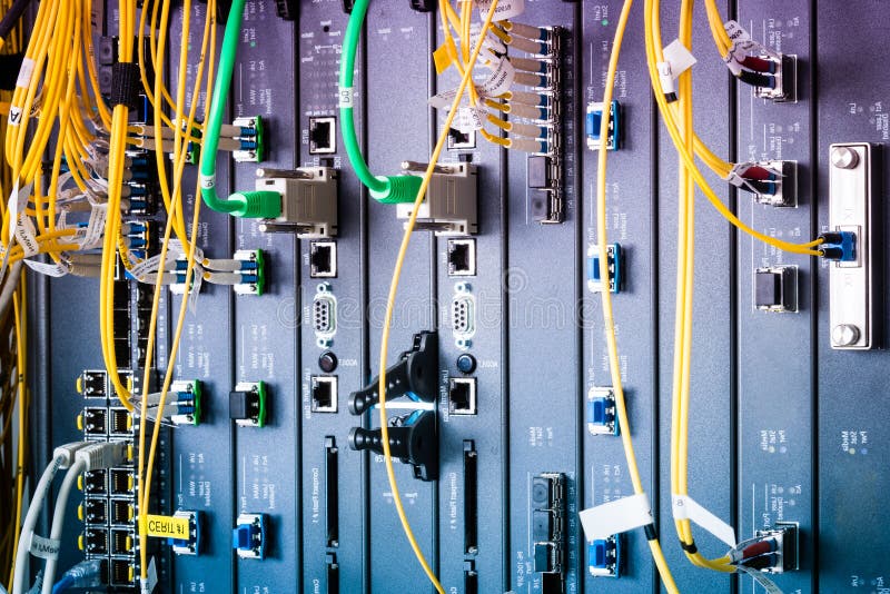 High Speed Internet Provider Router Stock Image - Image of router ...