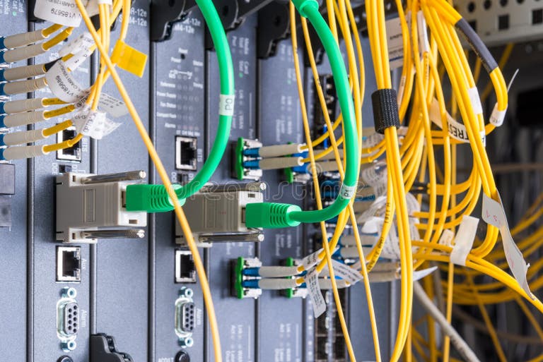 High Speed Internet Provider Router Stock Photo - Image of ethernet ...