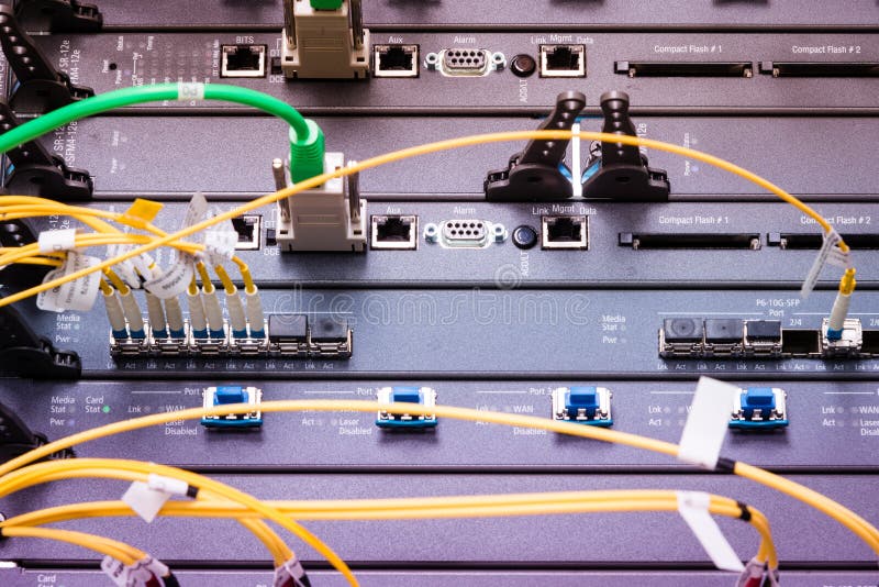 High Speed Internet Provider Router Stock Photo - Image of hardware ...