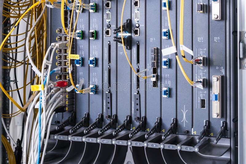 High Speed Internet Provider Router Stock Photo - Image of ...