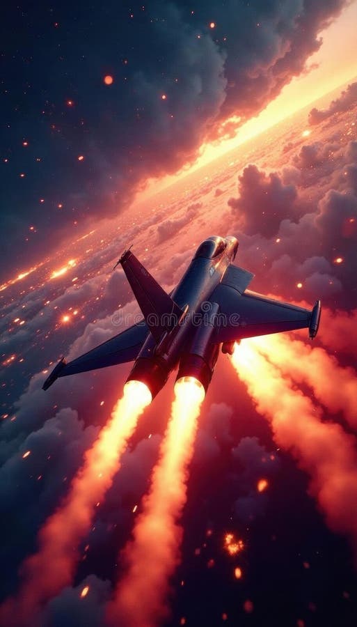 High Speed Jet, Dramatic Sound Barrier Breach, Maneuverability, Sound ...