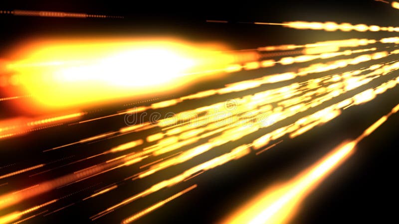 High Speed Light Trails 1 Loopable Background Stock Video - Video of ...