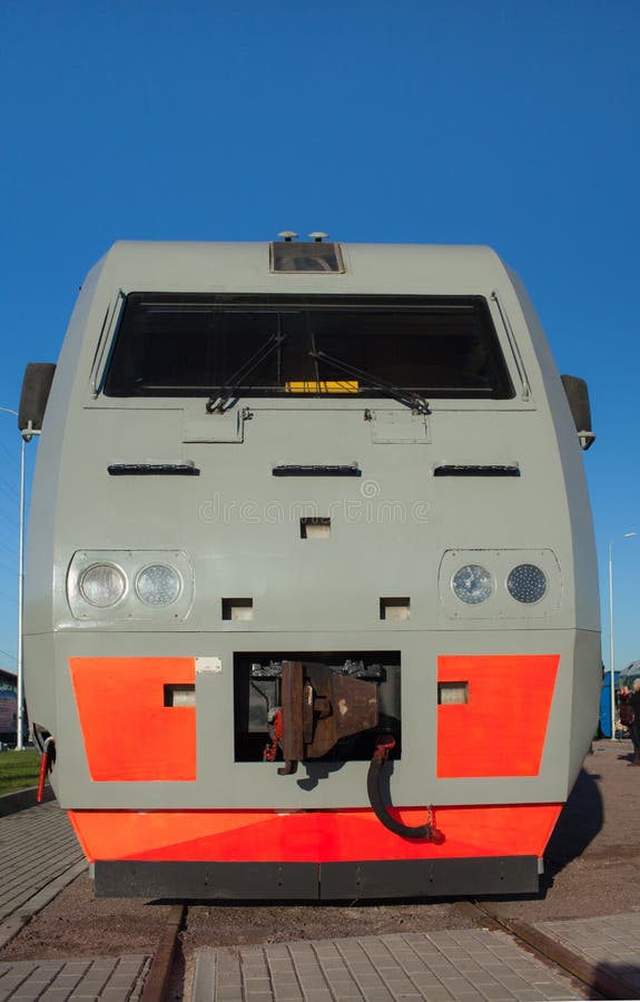 High Speed Locomotive Front View Editorial Image - Image of voyage ...
