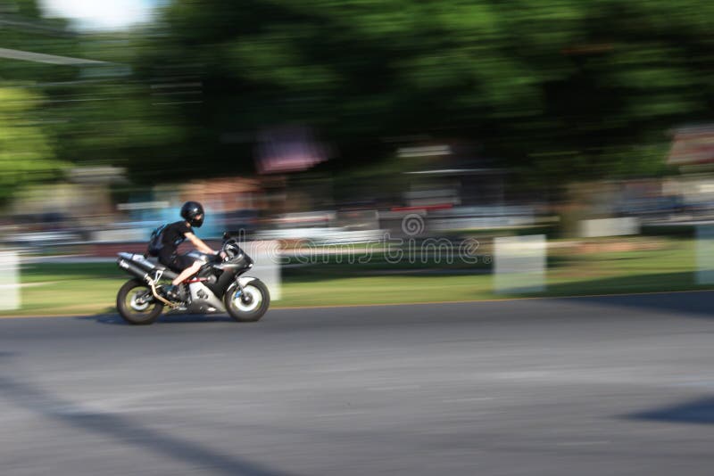 High-Speed Motorcycle stock image. Image of highspeed - 44780737