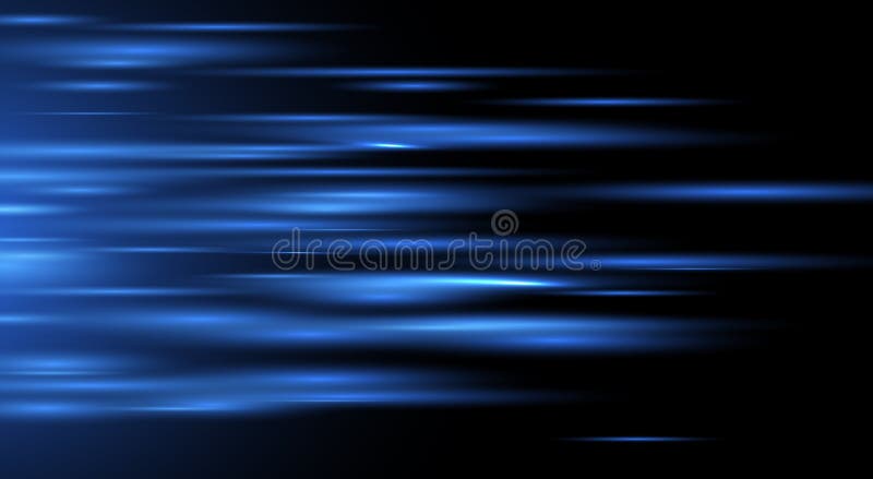 High Speed Movement Design. Light and Stripes Energy Stream Stock ...
