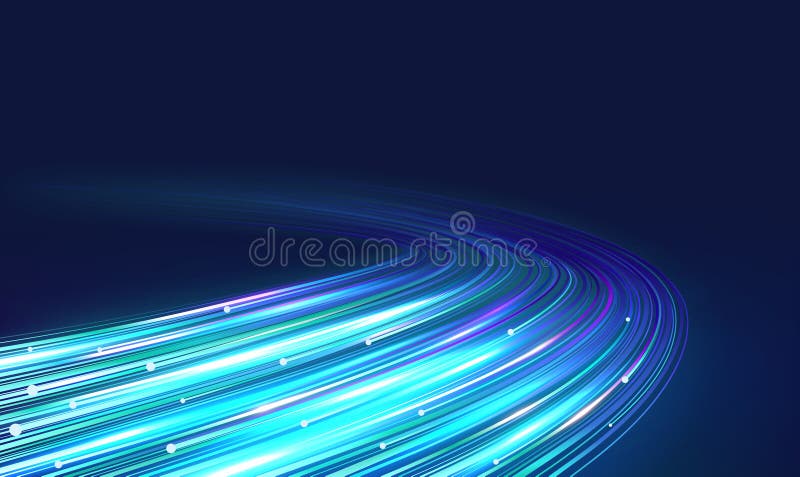 Internet Concept of Global Network Connections, Lines and ...