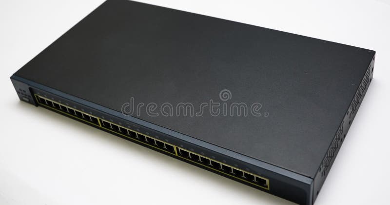 Network switch stock image. Image of hardware, electric - 10490881