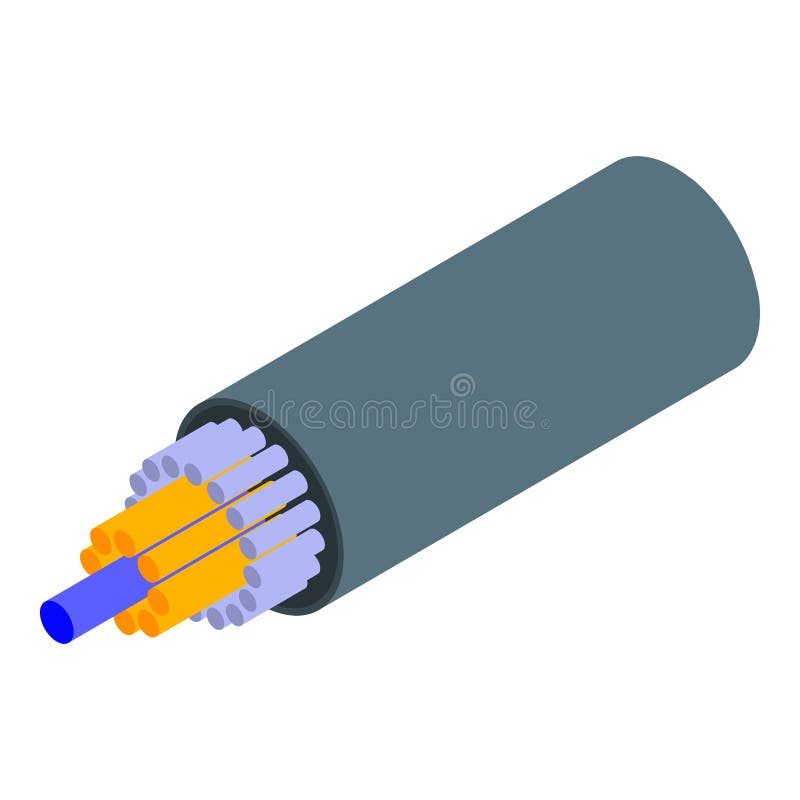 Isometric Fibre Cable Stock Illustrations – 54 Isometric Fibre Cable ...